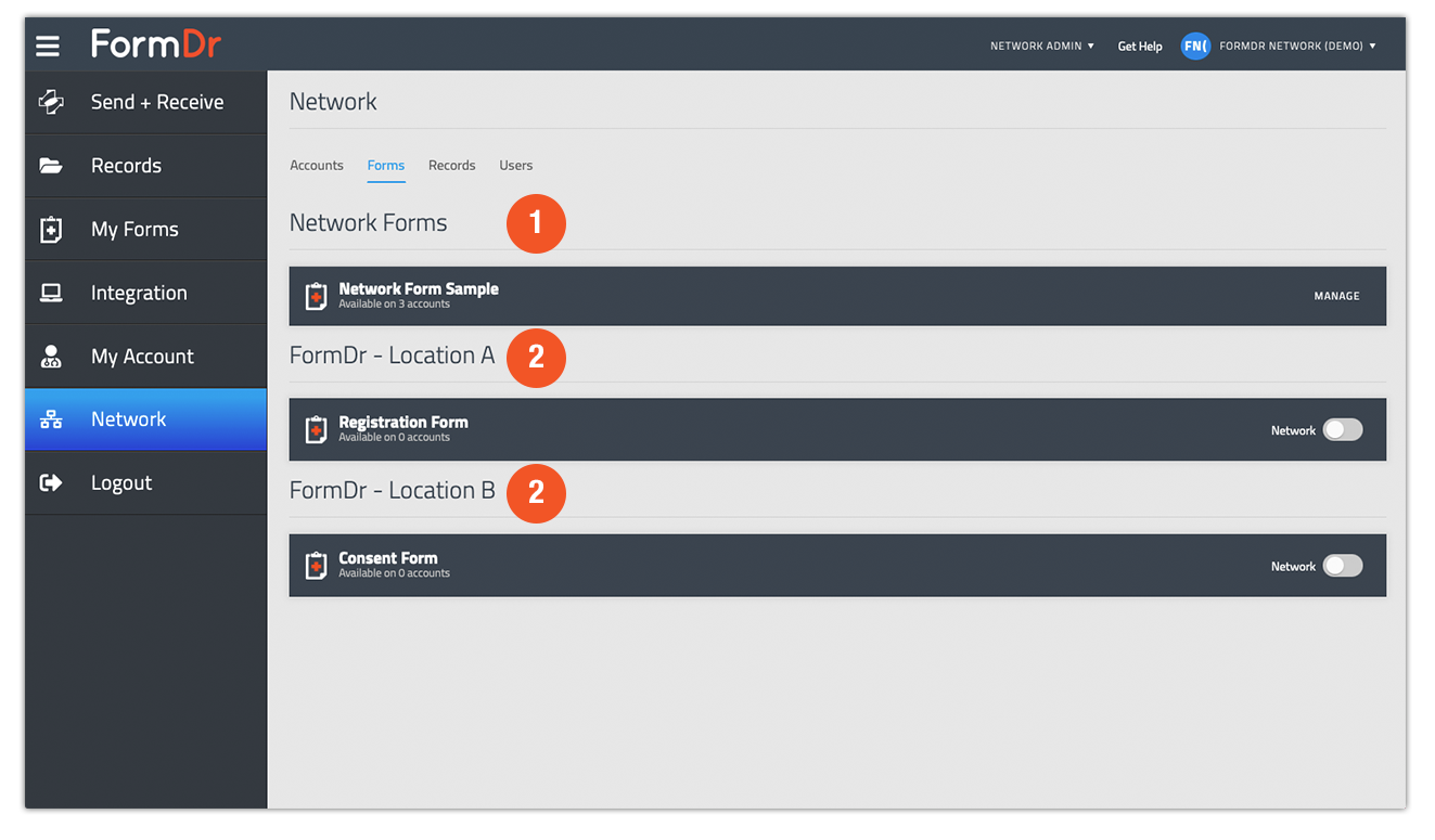 Enterprise: Sharing Forms – FormDr Product Guide