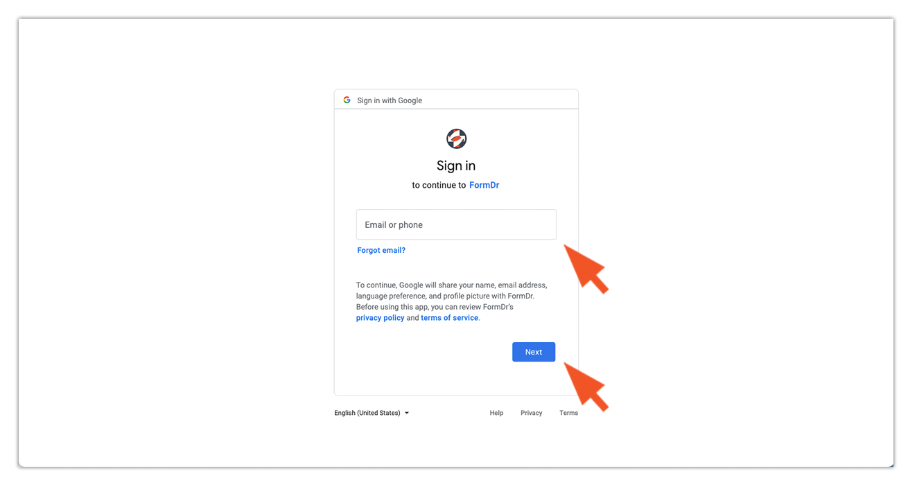 Export Submissions To Google Sheets FormDr Product Guide